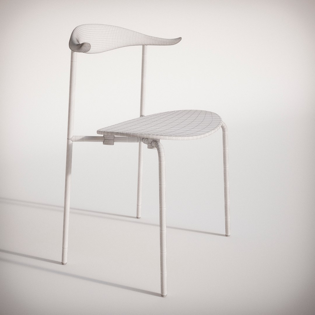 3d Ch88 Chair Carl Hansen Model