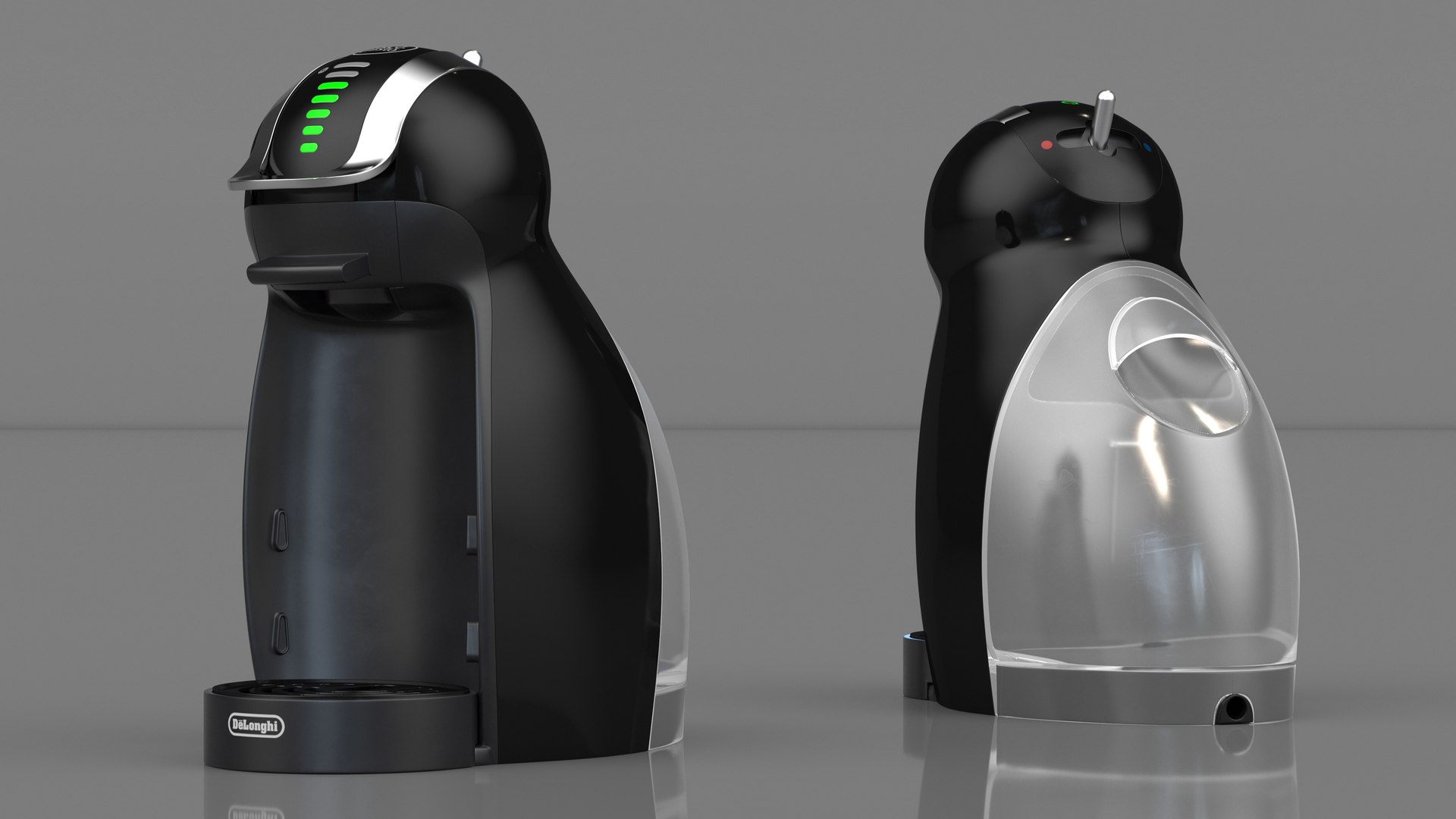 Dolce Gusto Capsule Coffee Machine Black Rigged 3D Model - TurboSquid ...