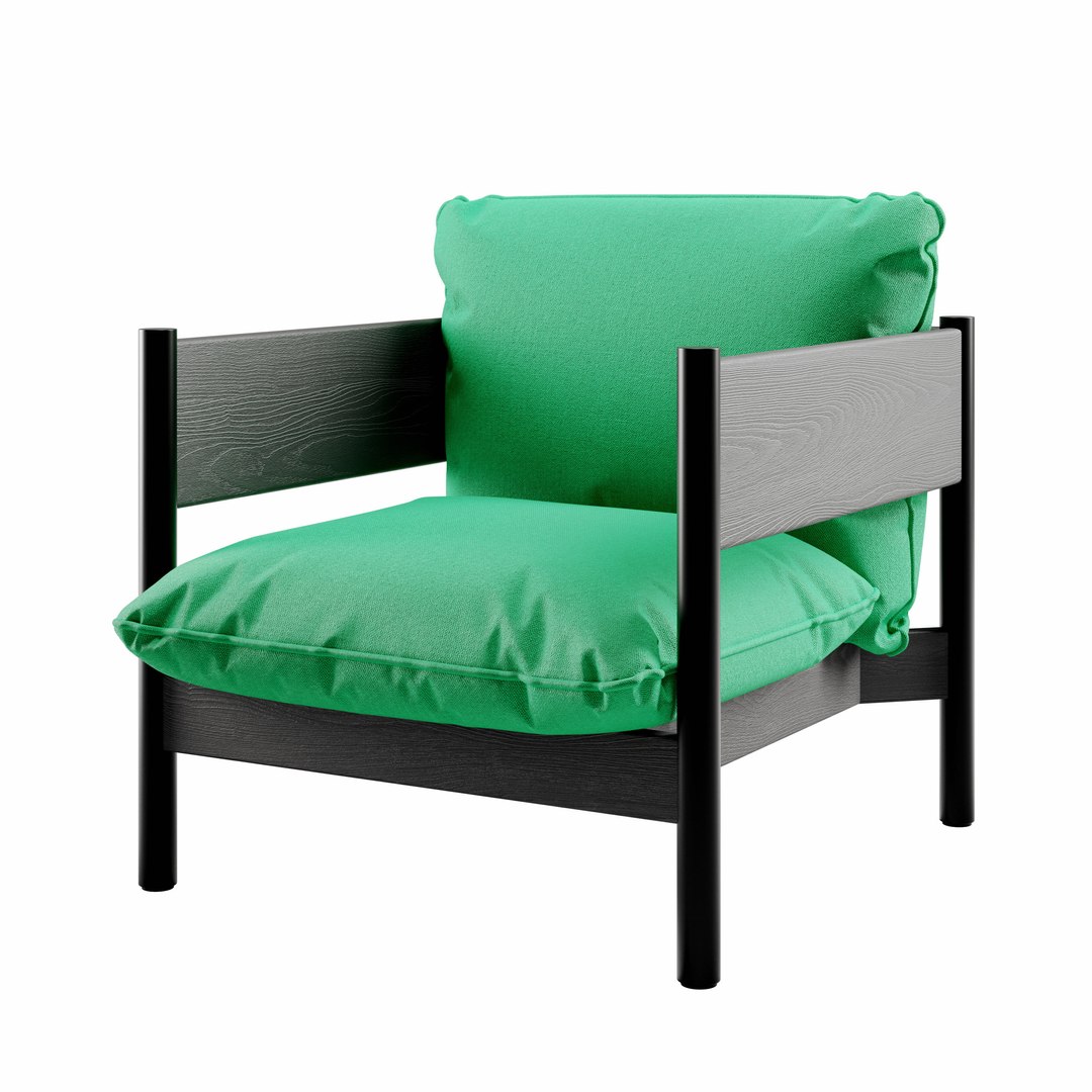 3D Arbour Club Armchair By HAY - TurboSquid 1958558