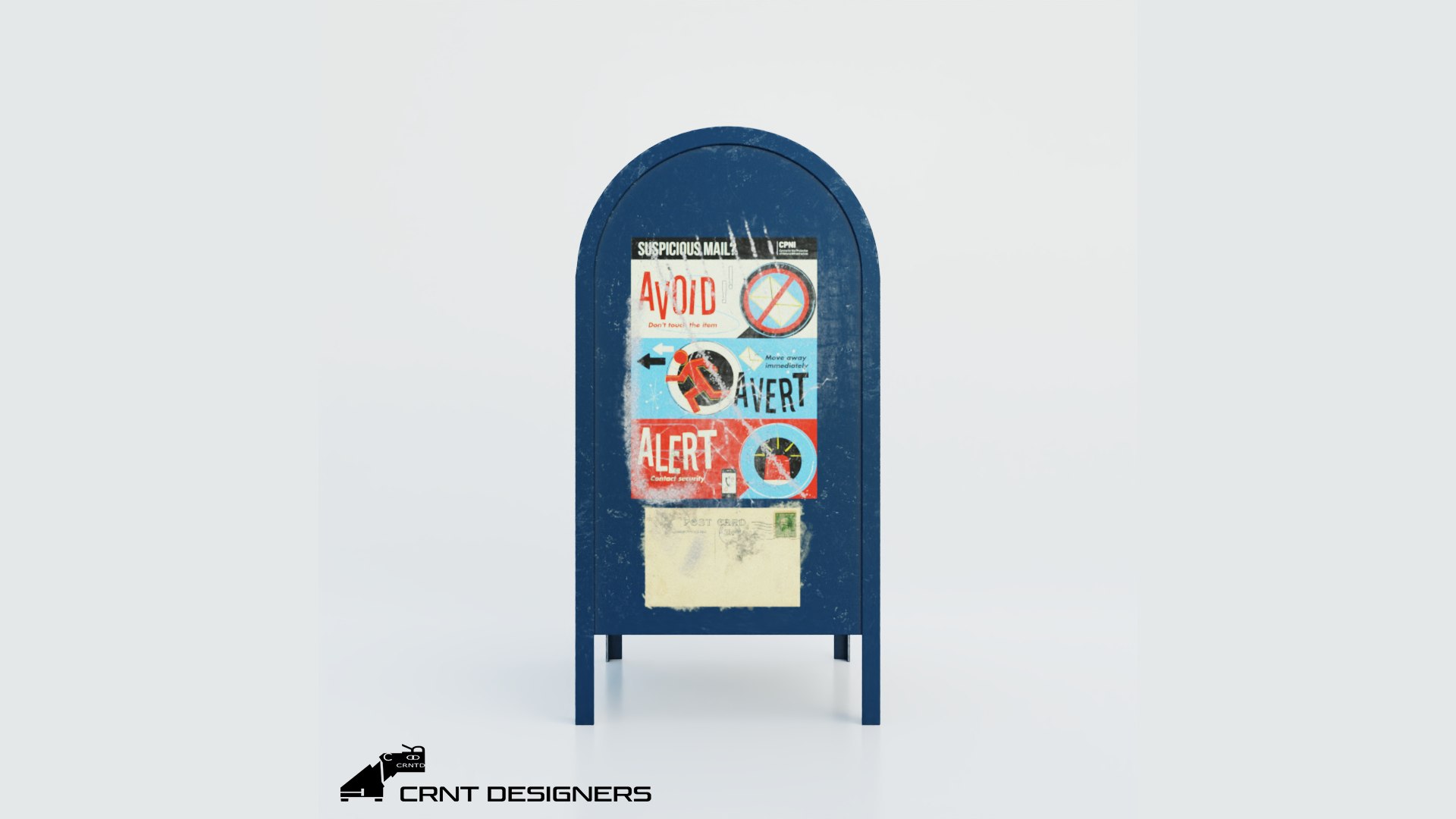 Mail Box 3D Model - TurboSquid 2288677