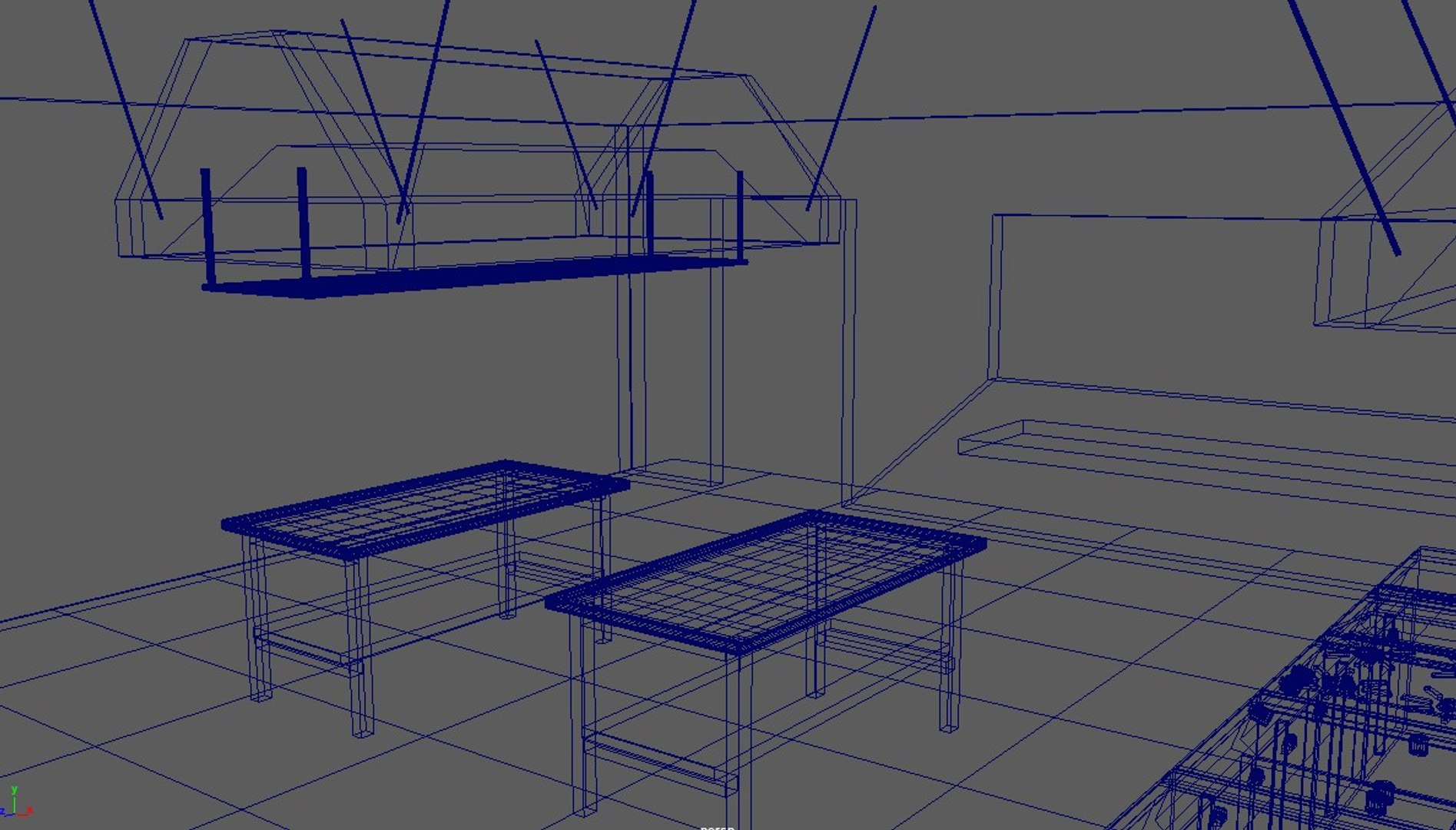 3D restaurant kitchen model - TurboSquid 1283693