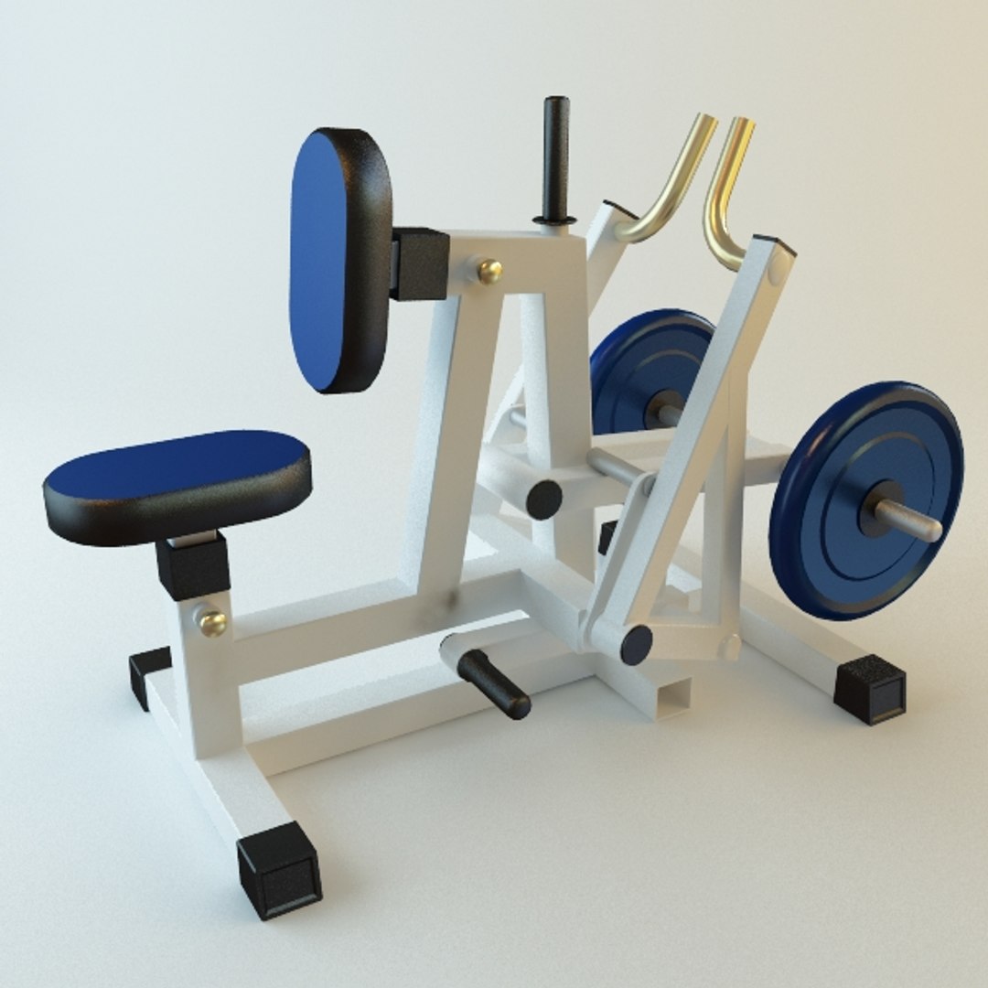 exercise machine 3d max