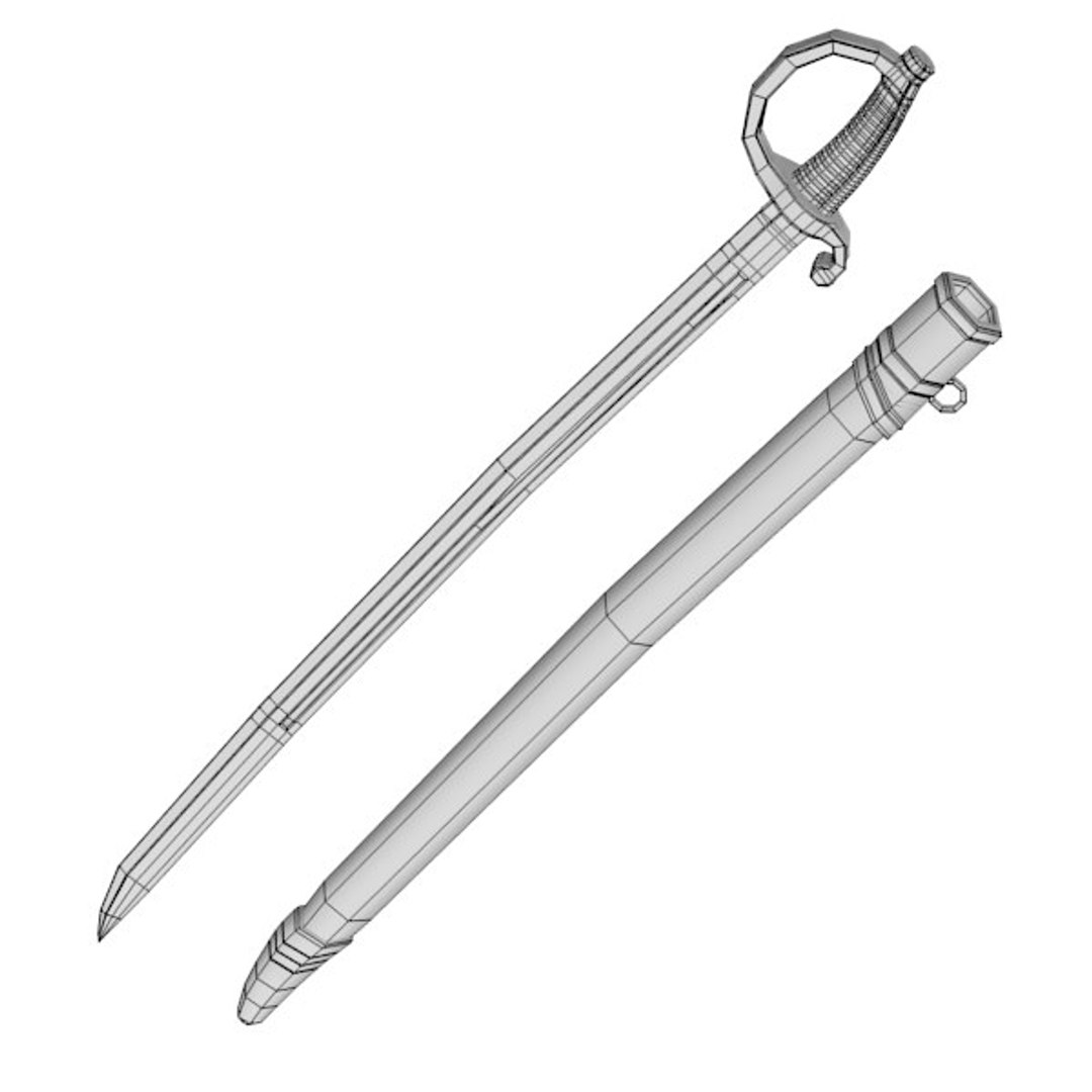 Sabre 3d Model