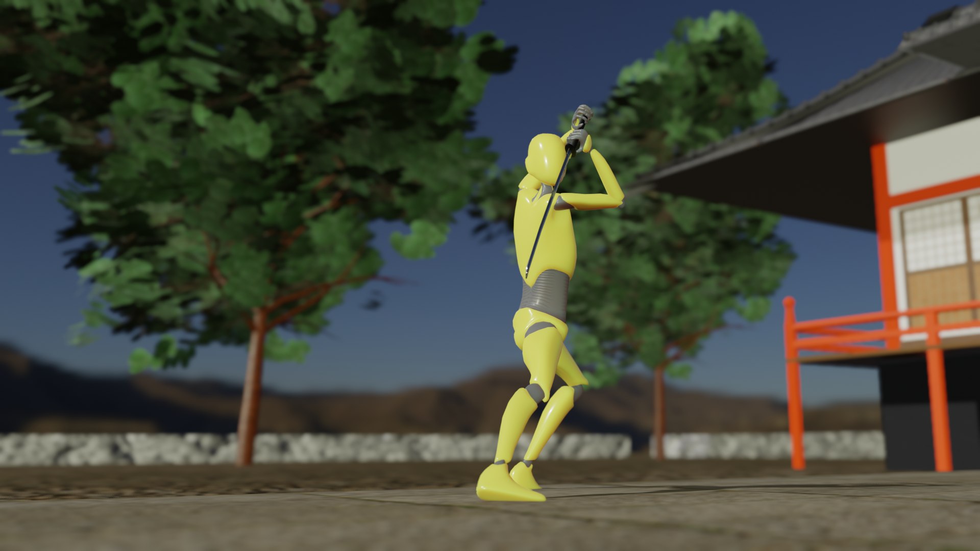 3D Samurai Animations - Motion Cast15 Vol1 Model - TurboSquid 1991610