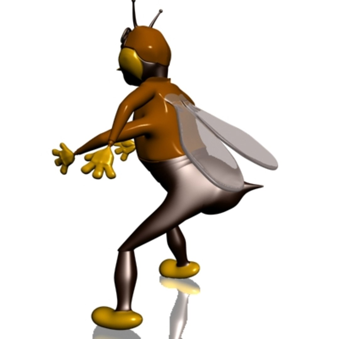 3d Model Captain Fly