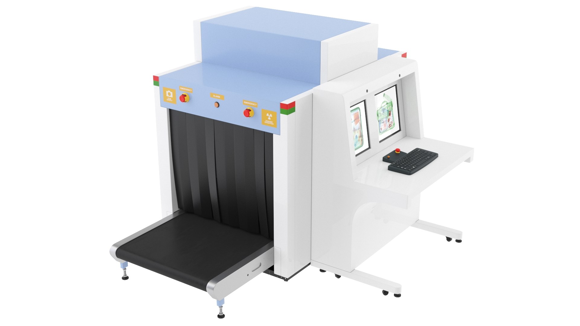3D Model Baggage Scanner - TurboSquid 1604530