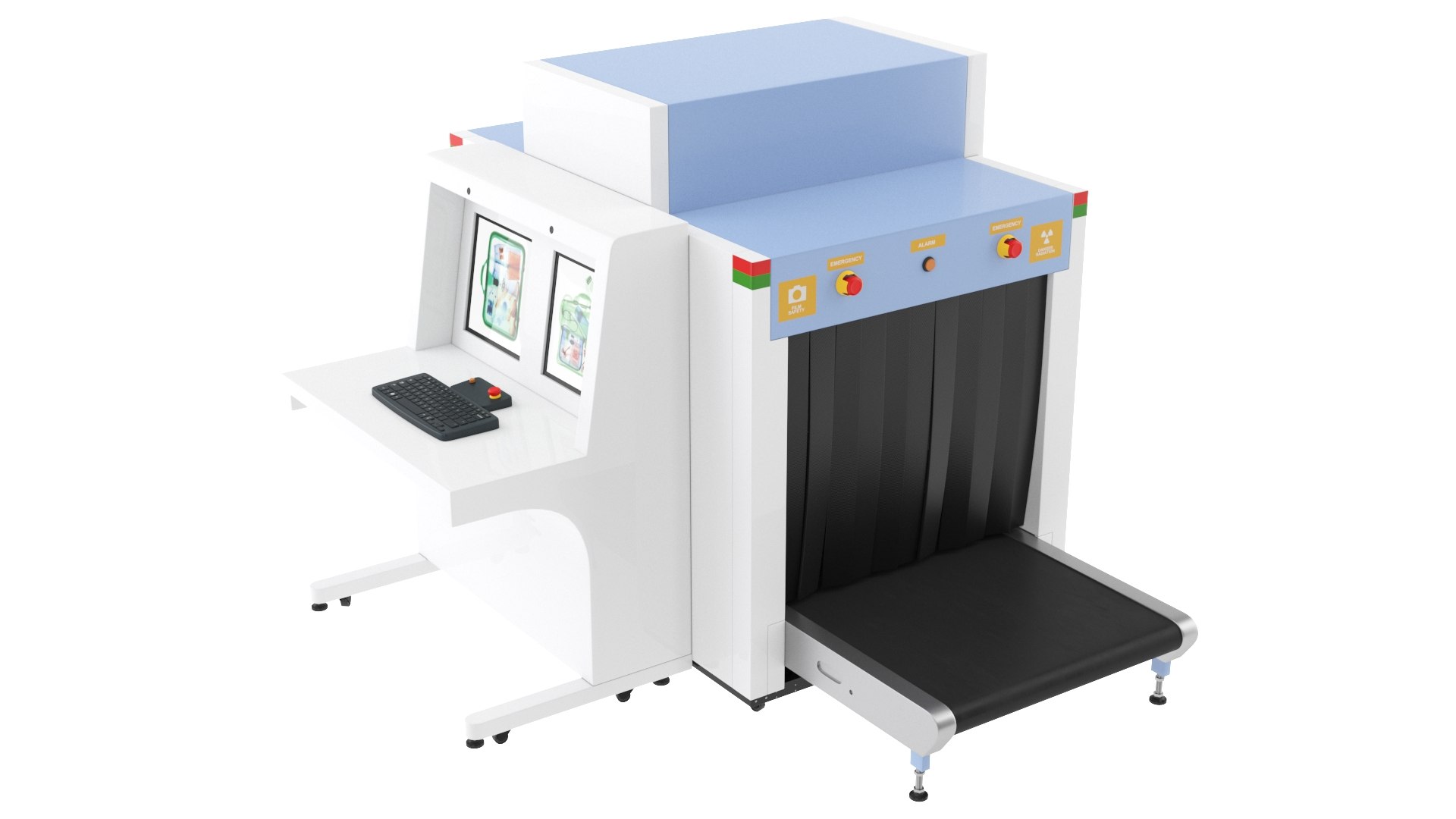 3D Model Baggage Scanner - TurboSquid 1604530