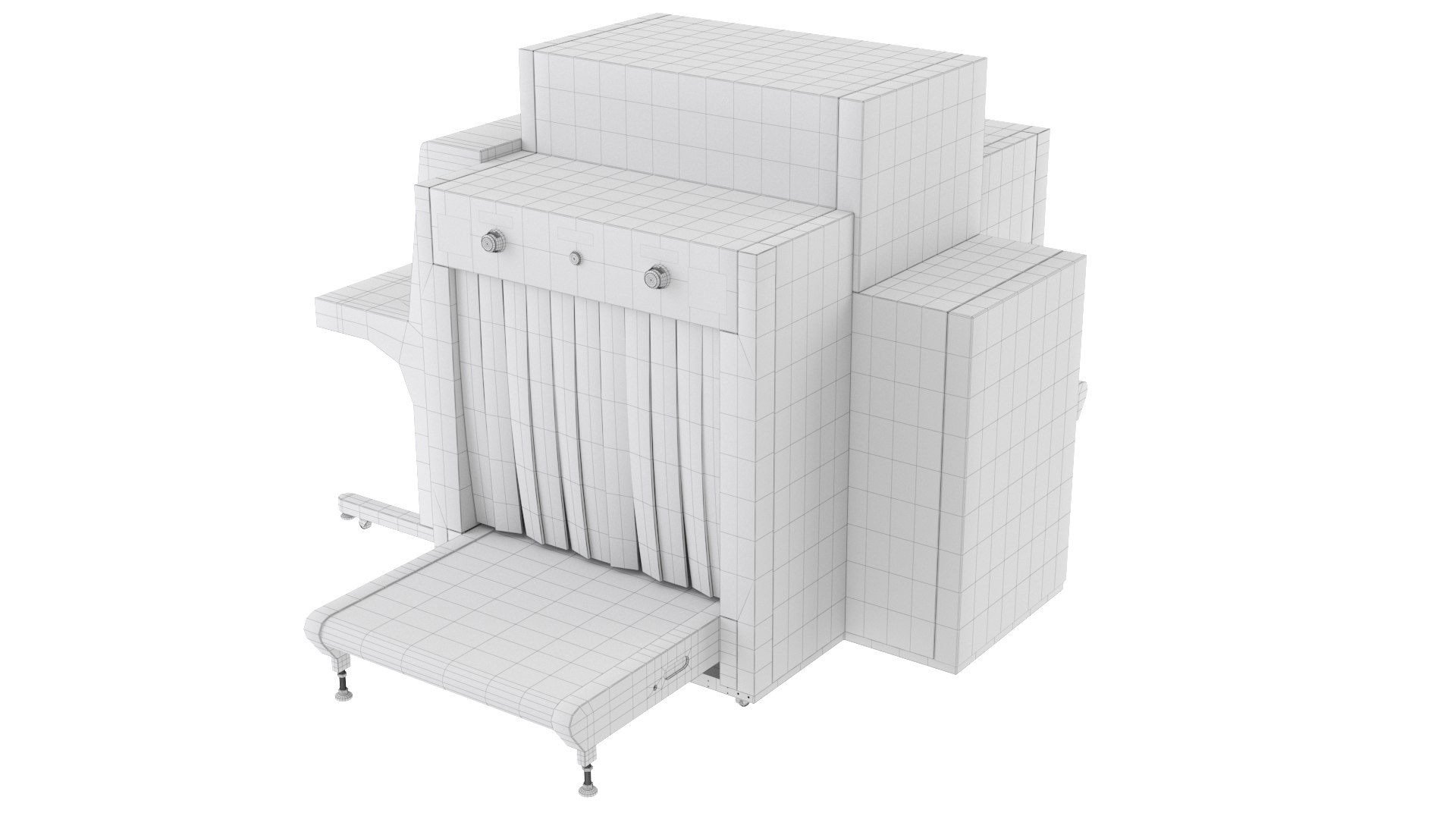 3D Model Baggage Scanner - TurboSquid 1604530