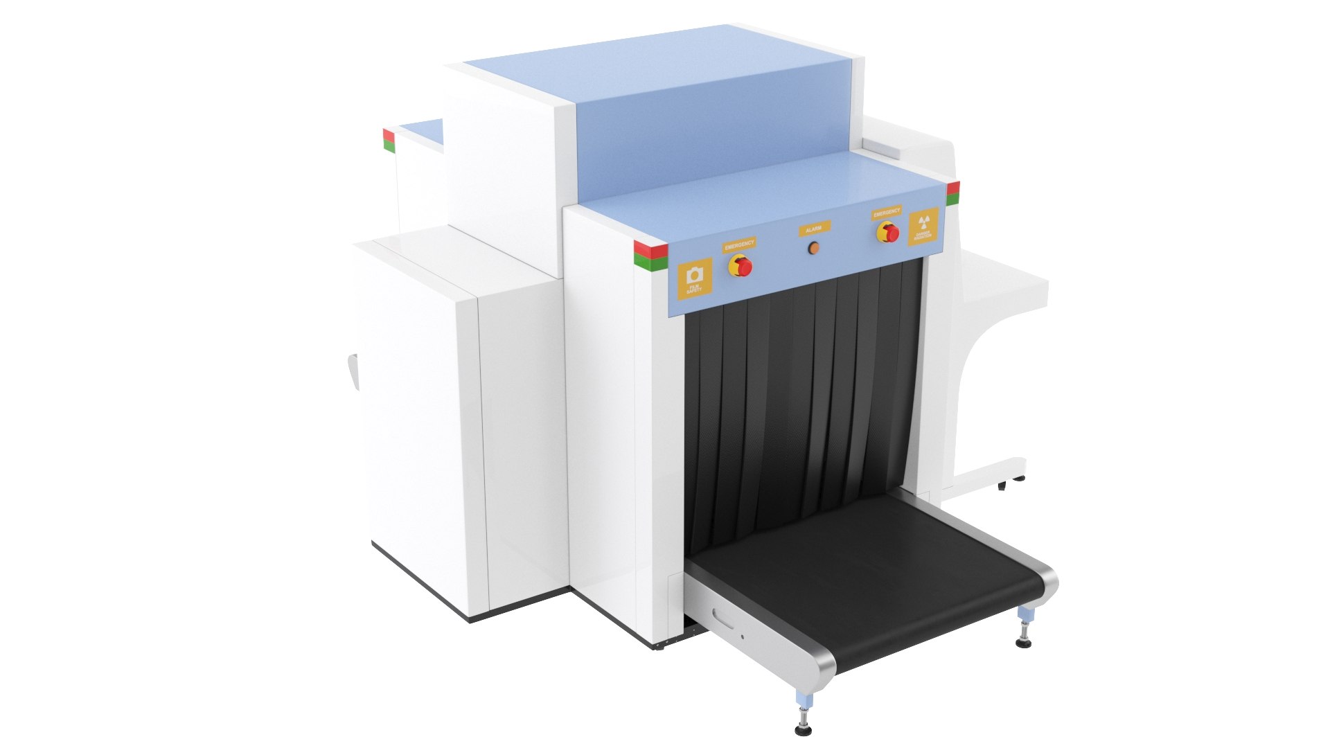 3D Model Baggage Scanner - TurboSquid 1604530