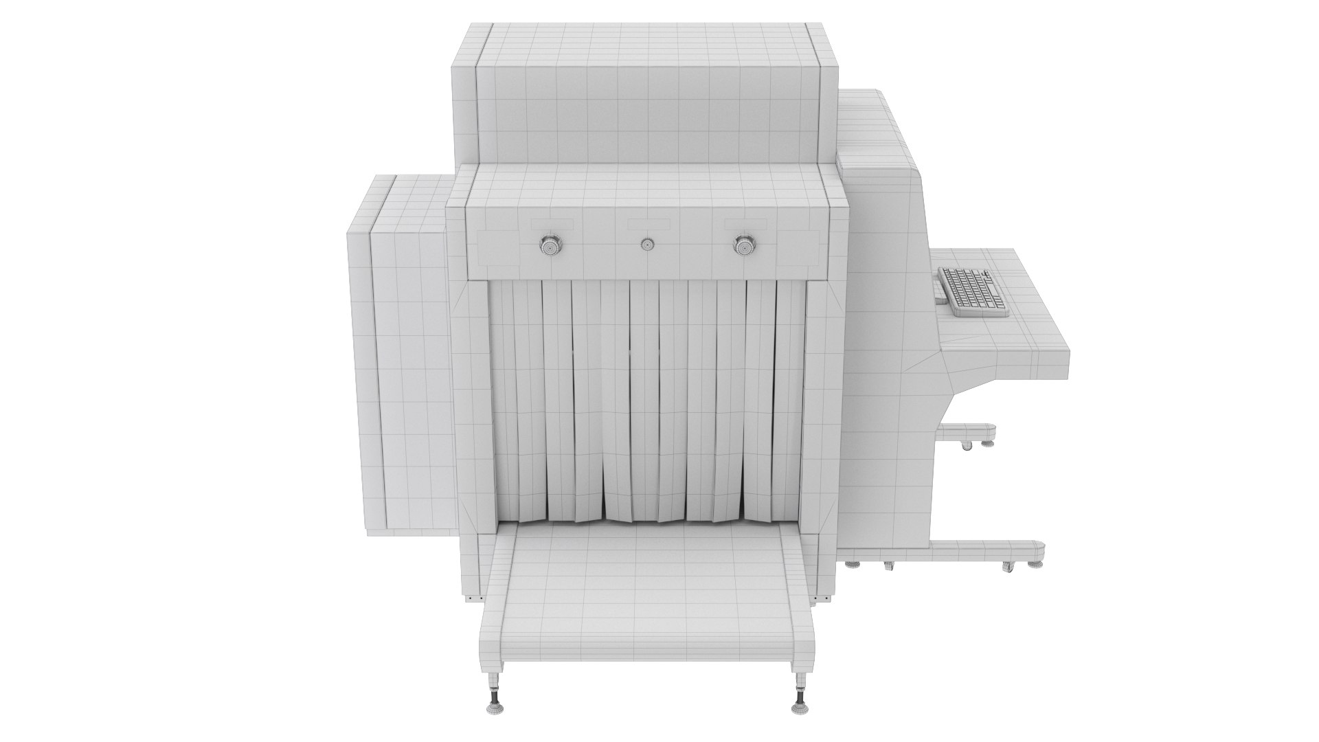 3D Model Baggage Scanner - TurboSquid 1604530