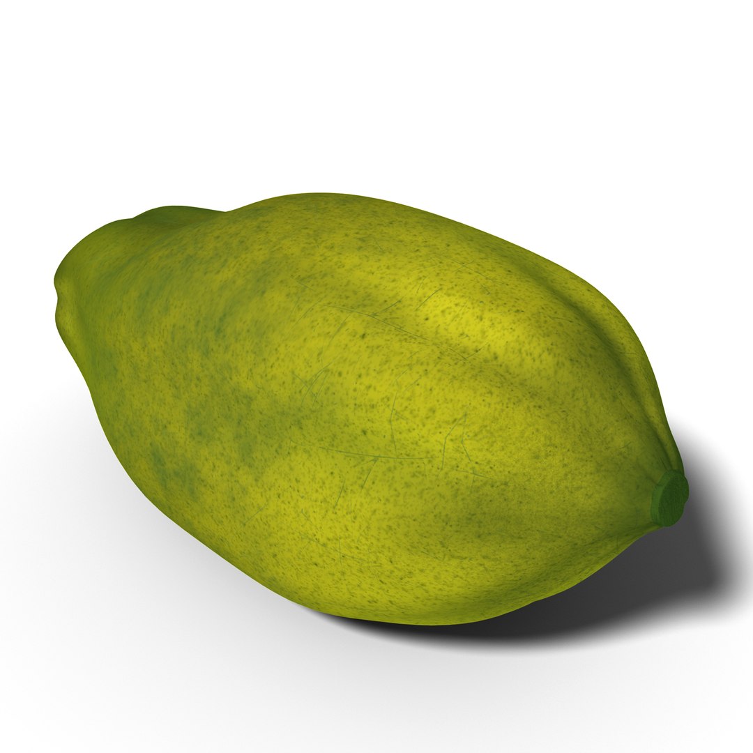 3D model Raw Papaya - TurboSquid 2089443