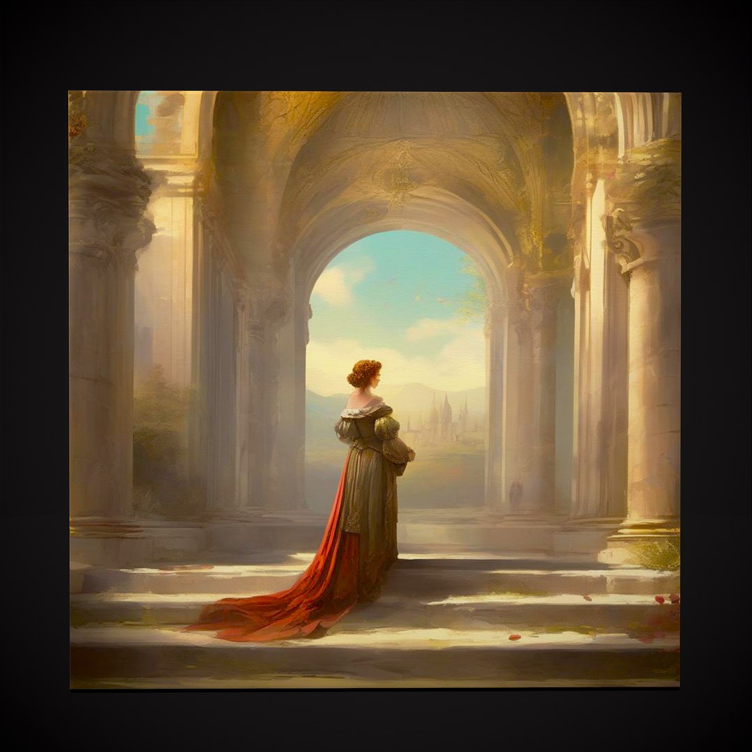 3D French Renaissance Painting Two - TurboSquid 2203444