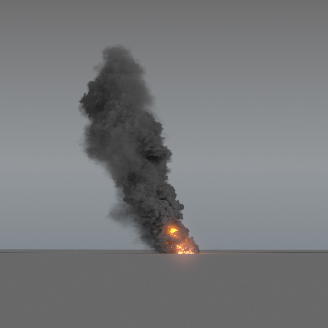 3D Model Smoke Column 01 Vdb - TurboSquid 1647351