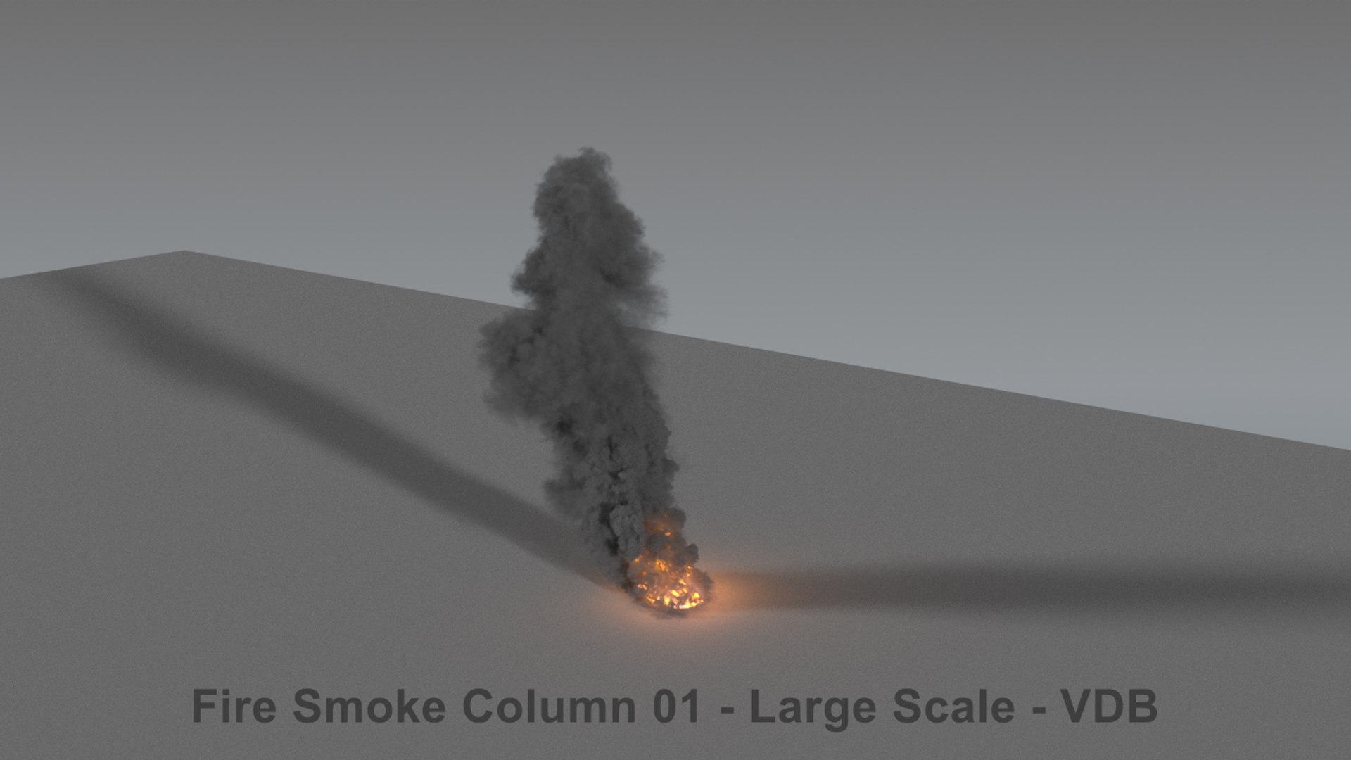 3D Model Smoke Column 01 Vdb - TurboSquid 1647351
