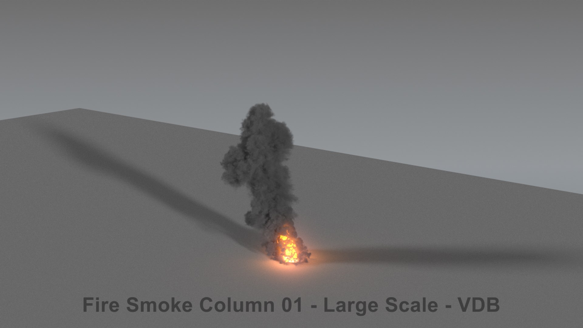 3D Model Smoke Column 01 Vdb - TurboSquid 1647351