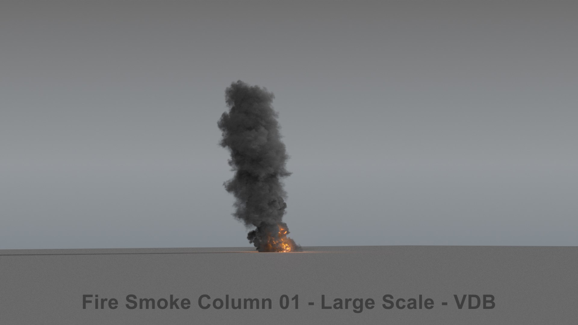 3D Model Smoke Column 01 Vdb - TurboSquid 1647351