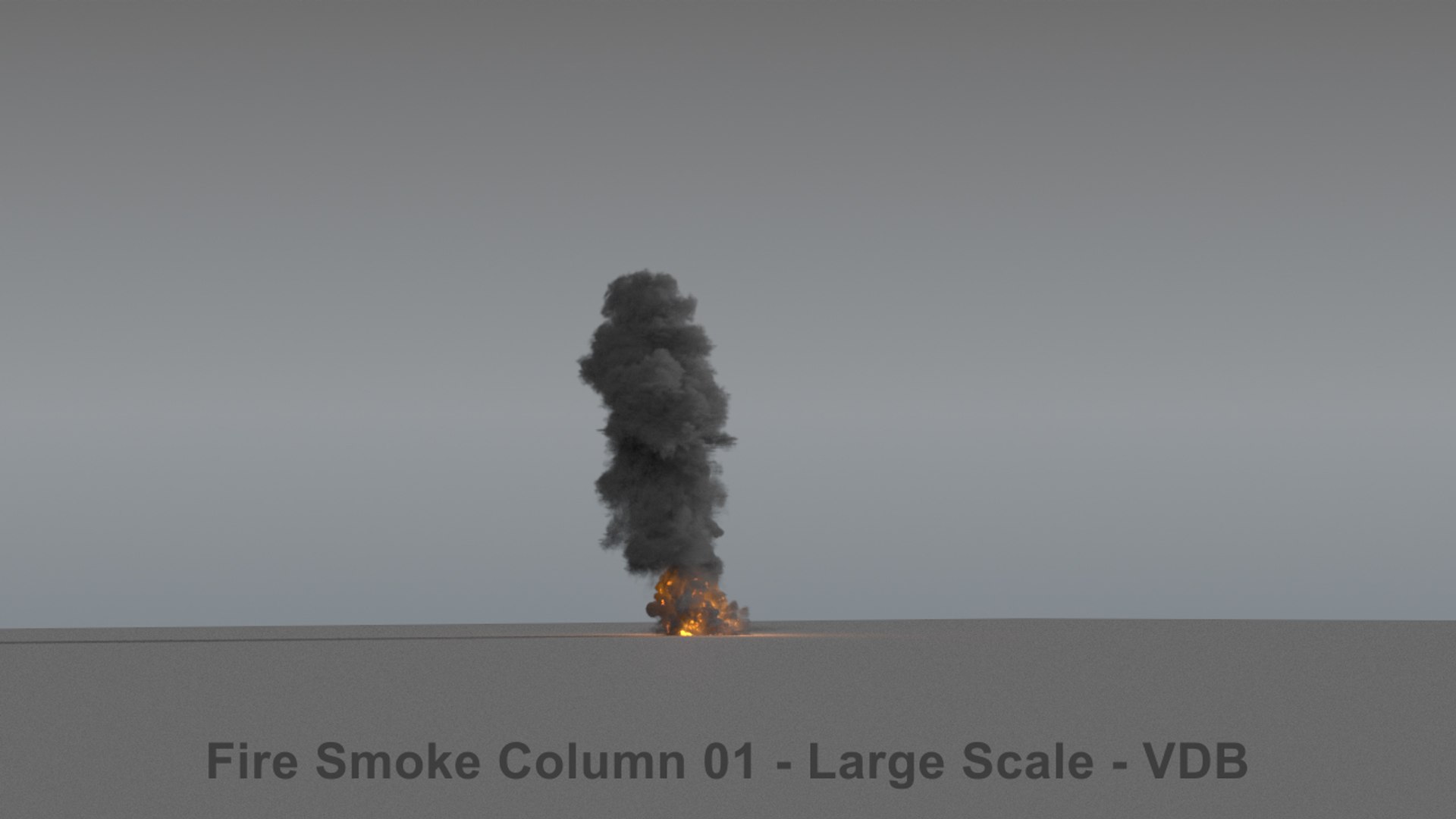 3D Model Smoke Column 01 Vdb - TurboSquid 1647351