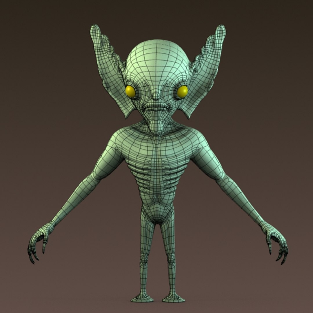 3d Alien Hopkinsville