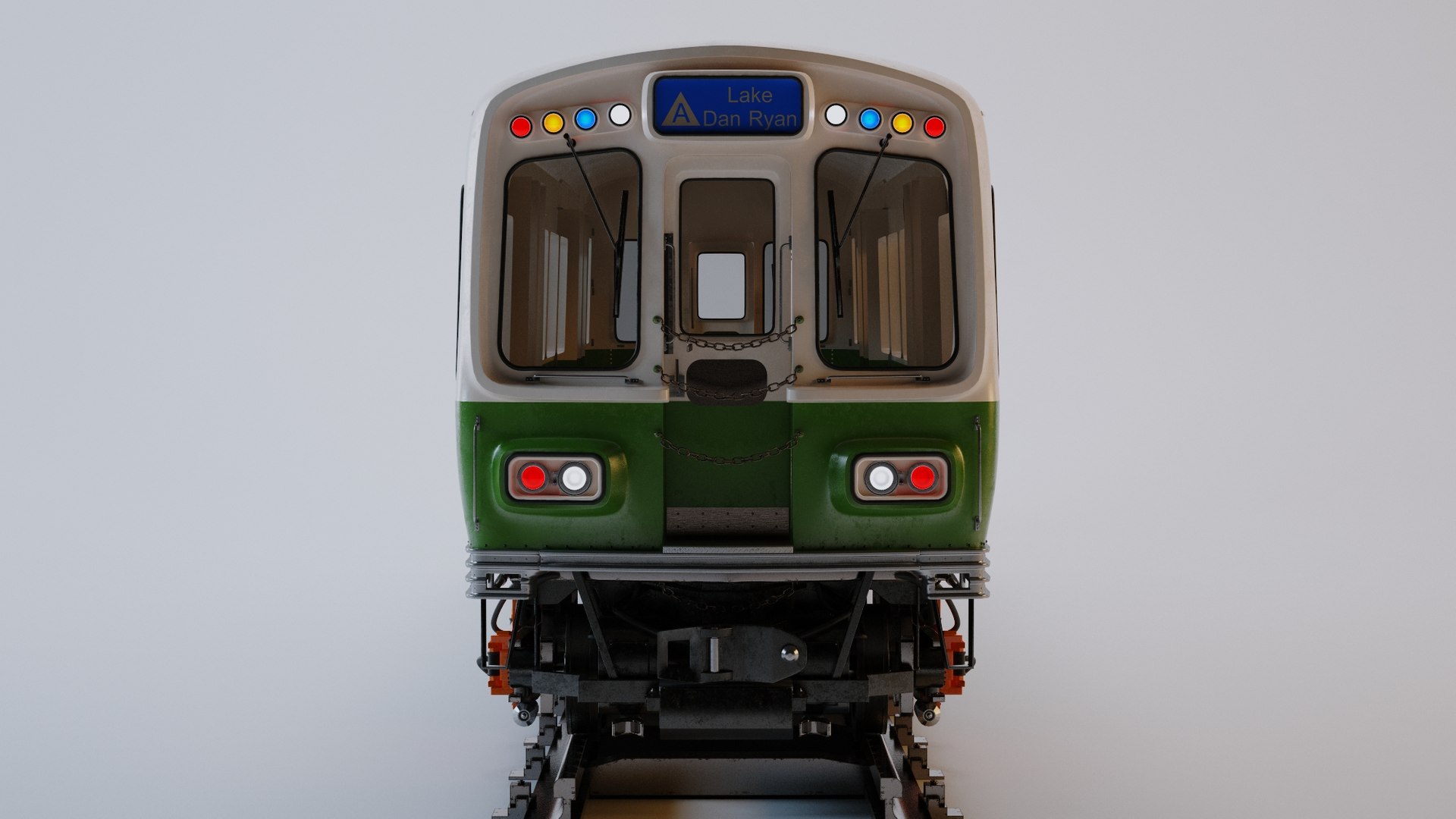 Pullman Standard 2000 Chicago 3d Ma