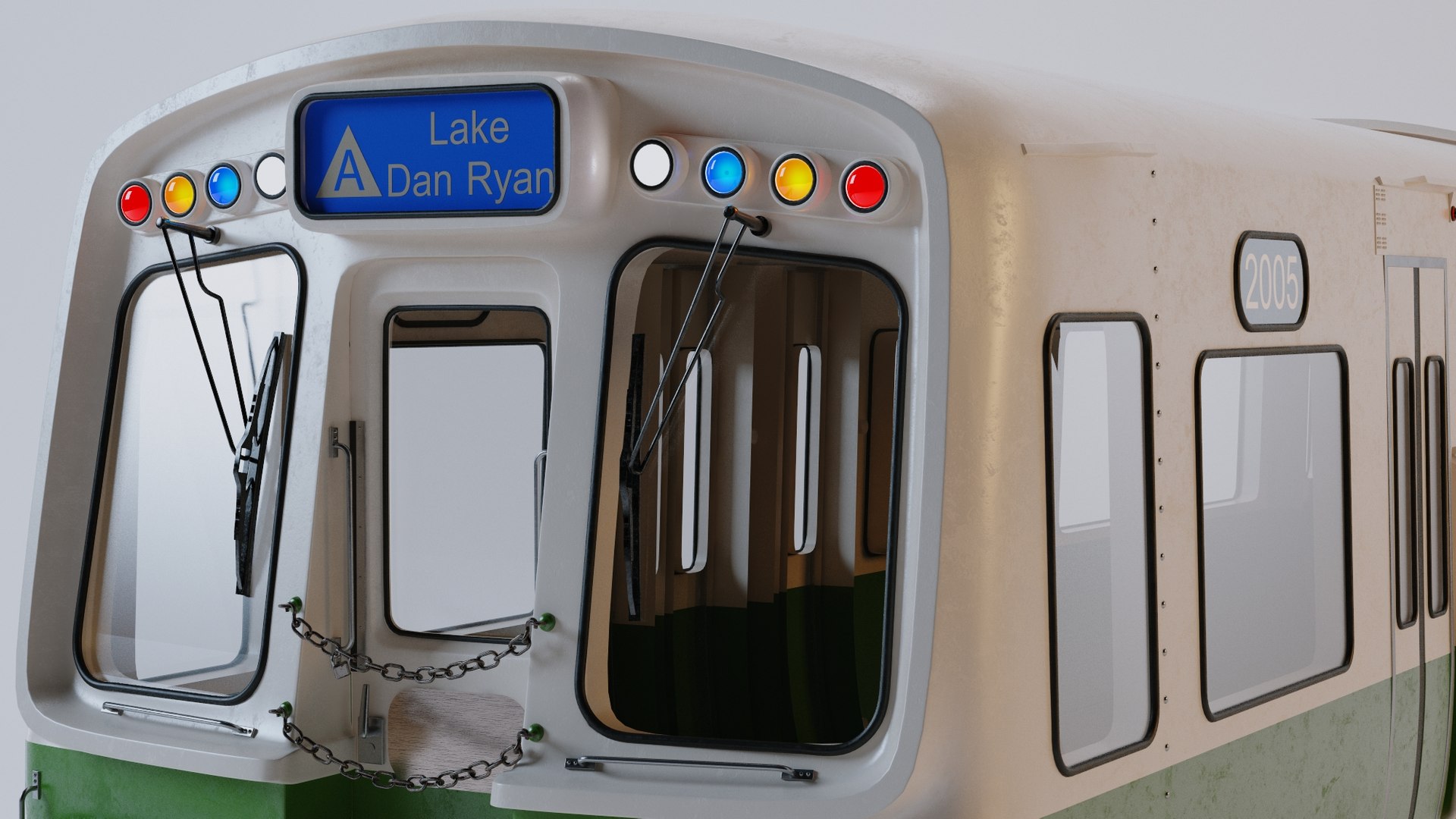 Pullman Standard 2000 Chicago 3d Ma