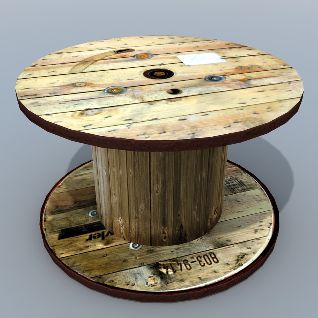 3d Industrial Cable Reel