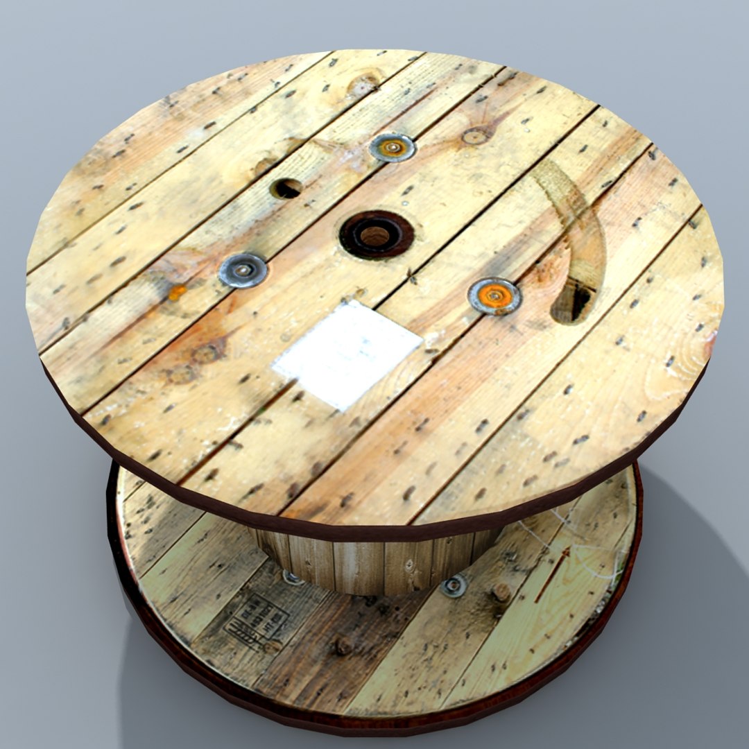 3d Industrial Cable Reel