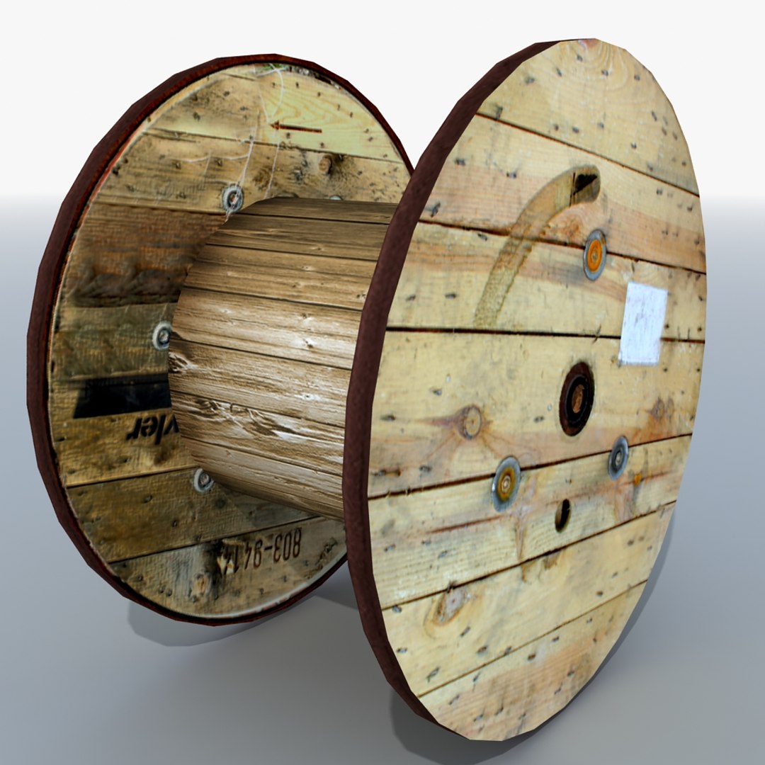 3d Industrial Cable Reel
