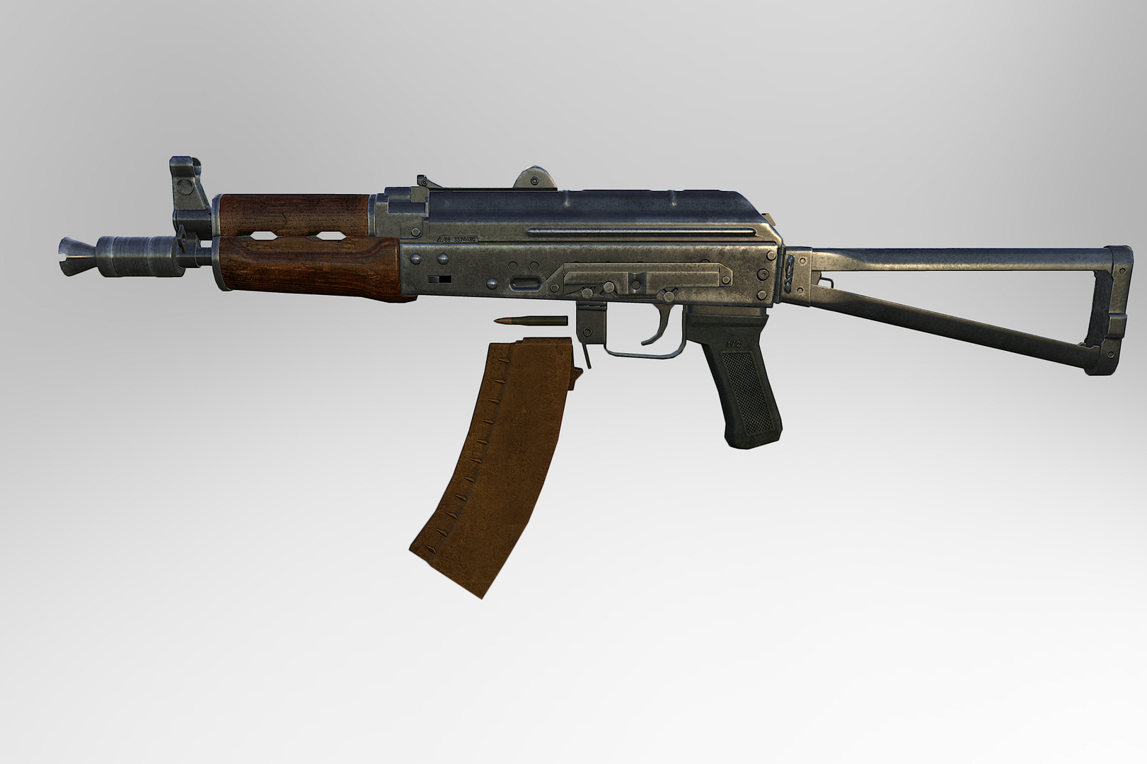 Assault Rifle 3d Max