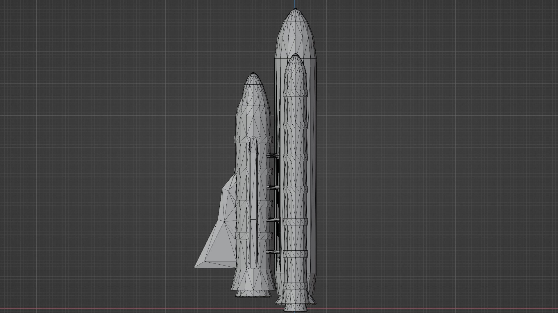 Low Poly Space Shuttle 3D Model - TurboSquid 2131480