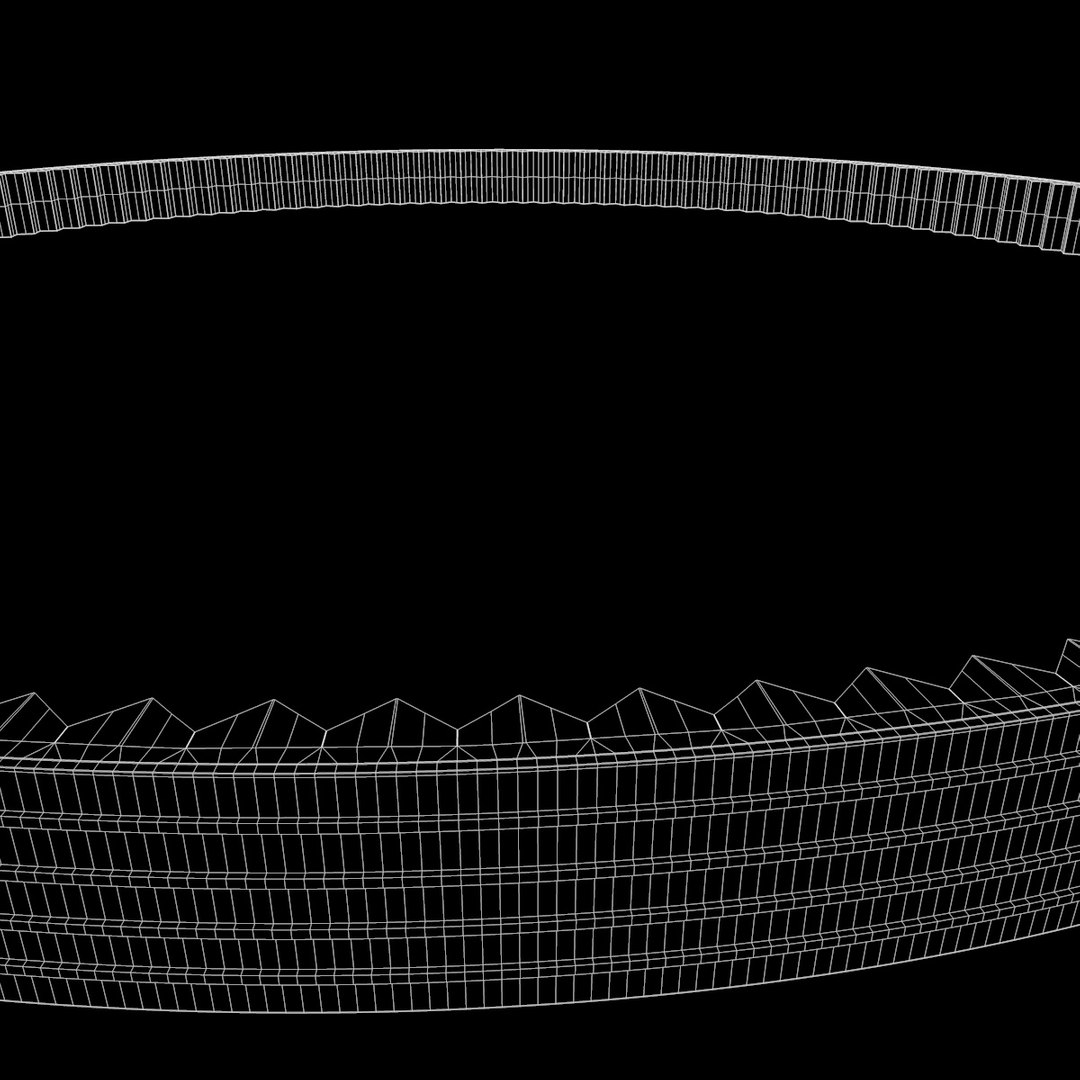 serpentine belt 3d model