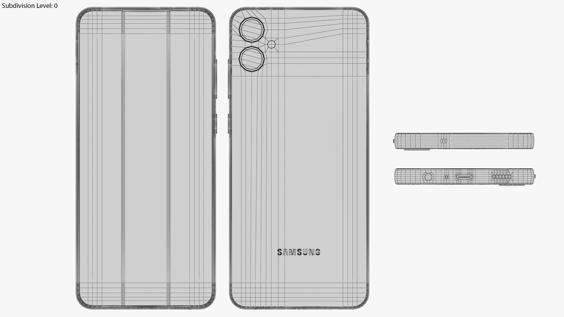 3D Samsung Galaxy A05 Black - TurboSquid 2167928