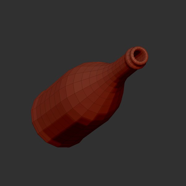 3D champagne bottle model - TurboSquid 1401516