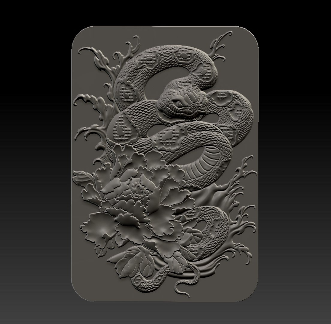 Stl Snake 3D Model - TurboSquid 1284058