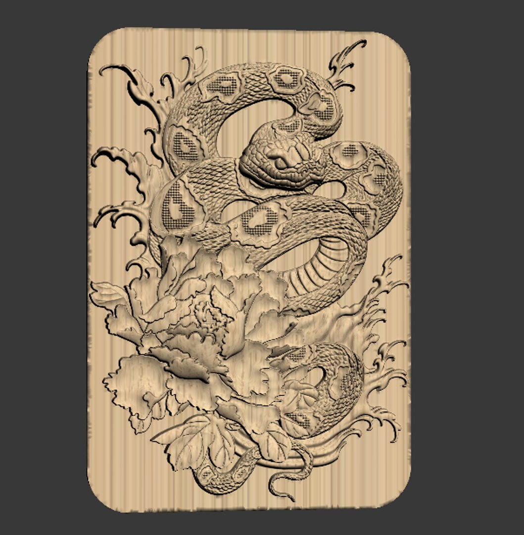 Stl Snake 3D Model - TurboSquid 1284058