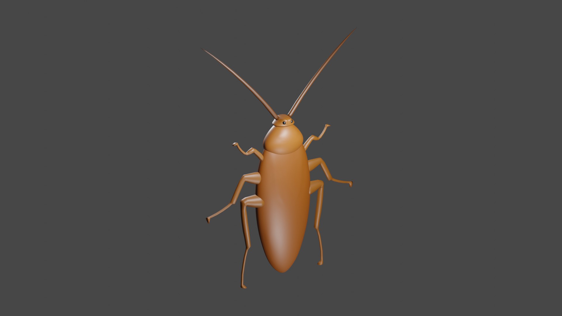 3D Model Cockroach - TurboSquid 2283509
