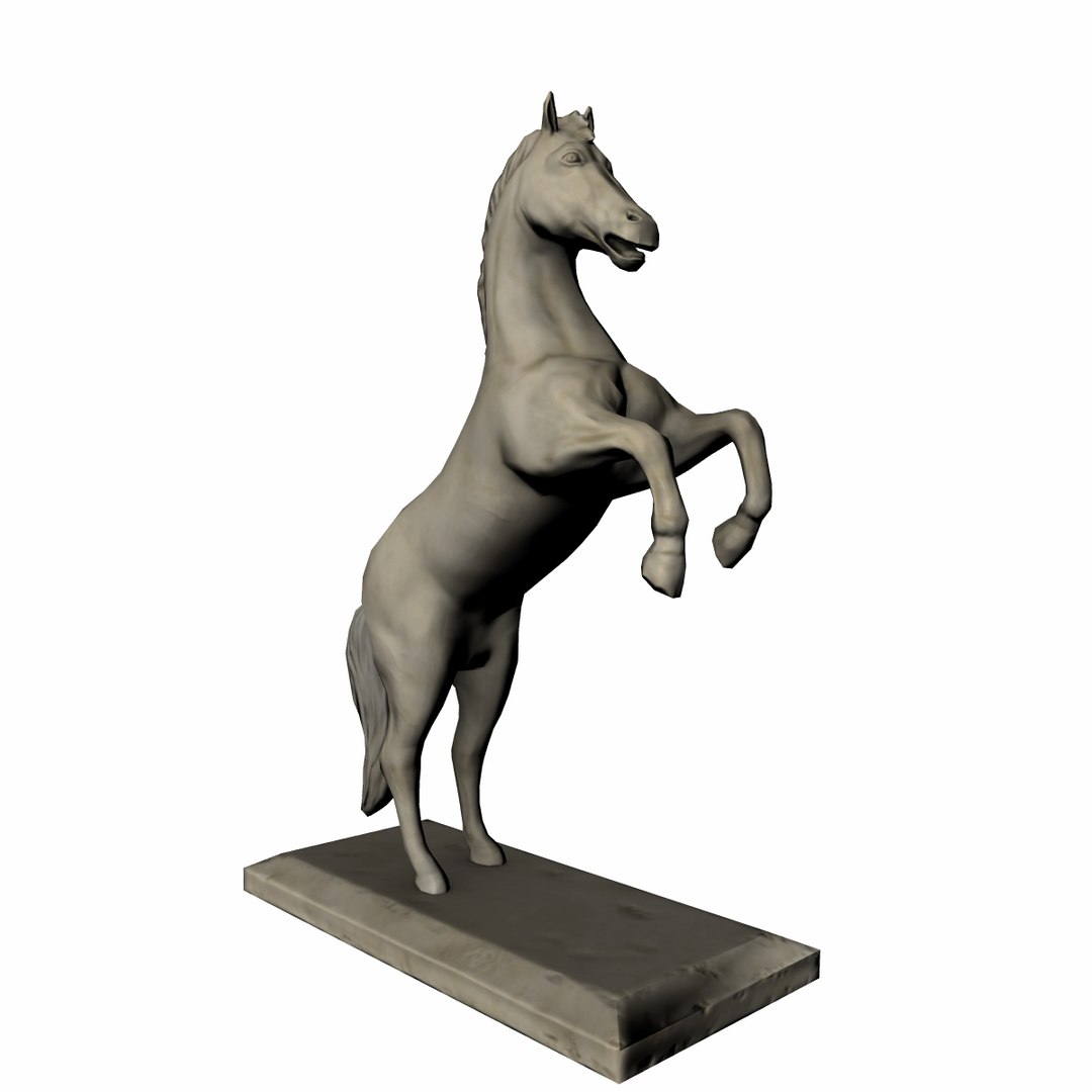 3d Horse Statue