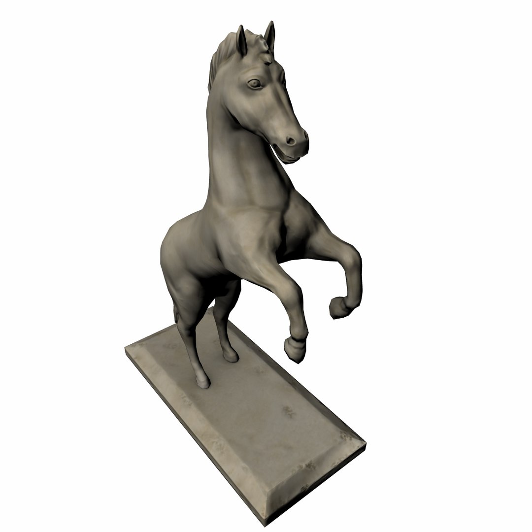 3d Horse Statue