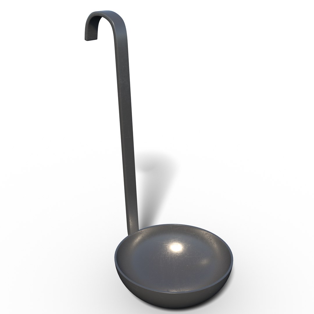 3D Ladle Model - TurboSquid 2061107
