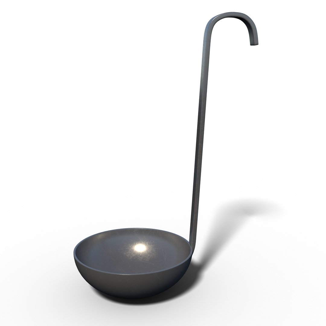 3D Ladle Model - TurboSquid 2061107
