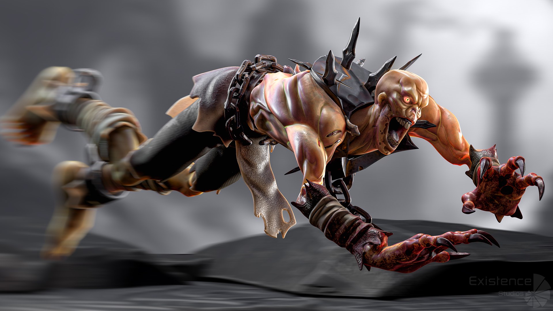 3D Ghoul - Stylized Devils - Creepy Zombie - Monster Enemy - 39 Model ...