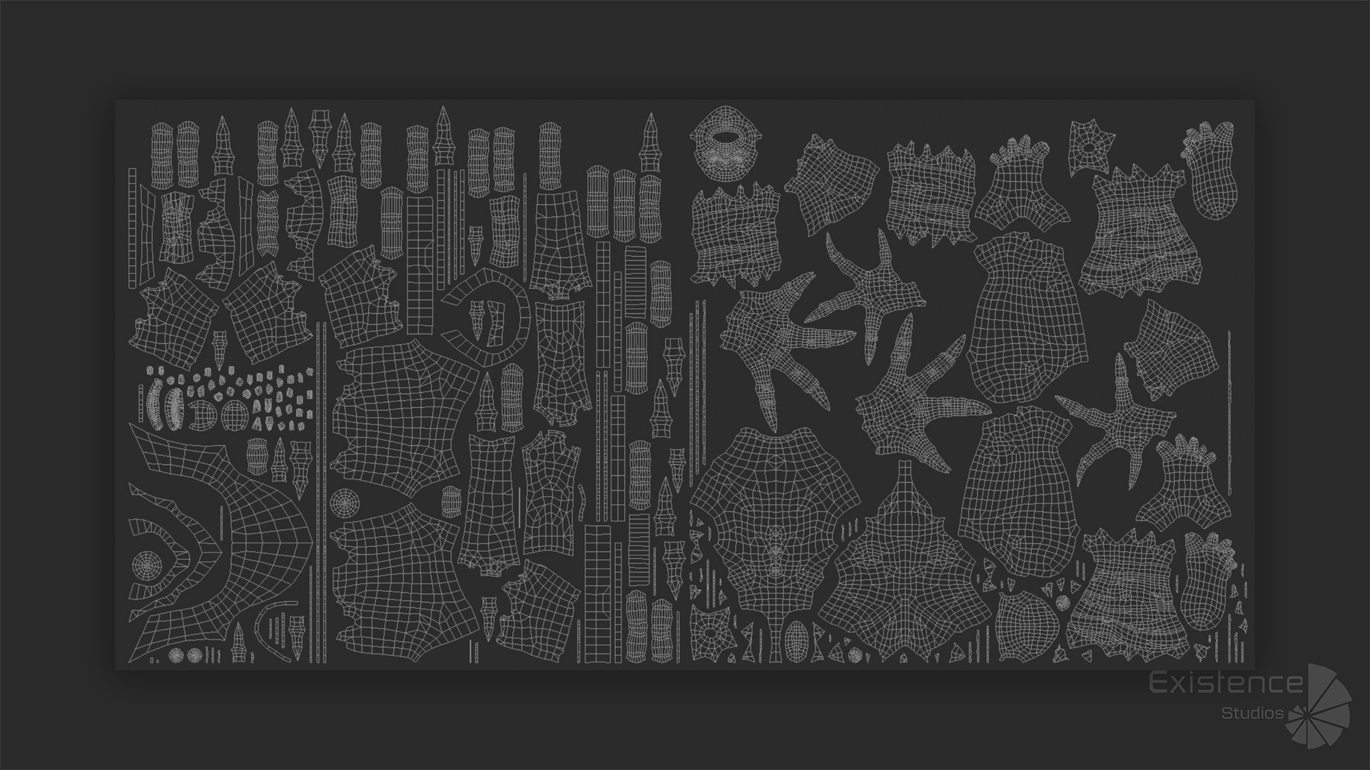 3D Ghoul - Stylized Devils - Creepy Zombie - Monster Enemy - 39 Model ...