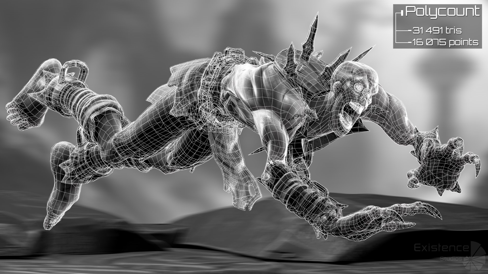 3D Ghoul - Stylized Devils - Creepy Zombie - Monster Enemy - 39 Model ...