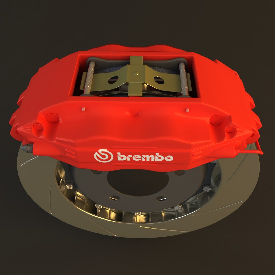 Brake Brembo Gt 3d Obj