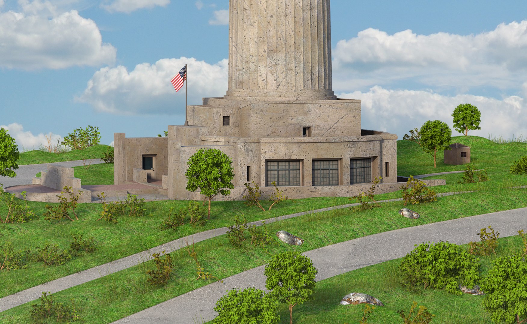 3D Coit Tower San Francisco - TurboSquid 1474334