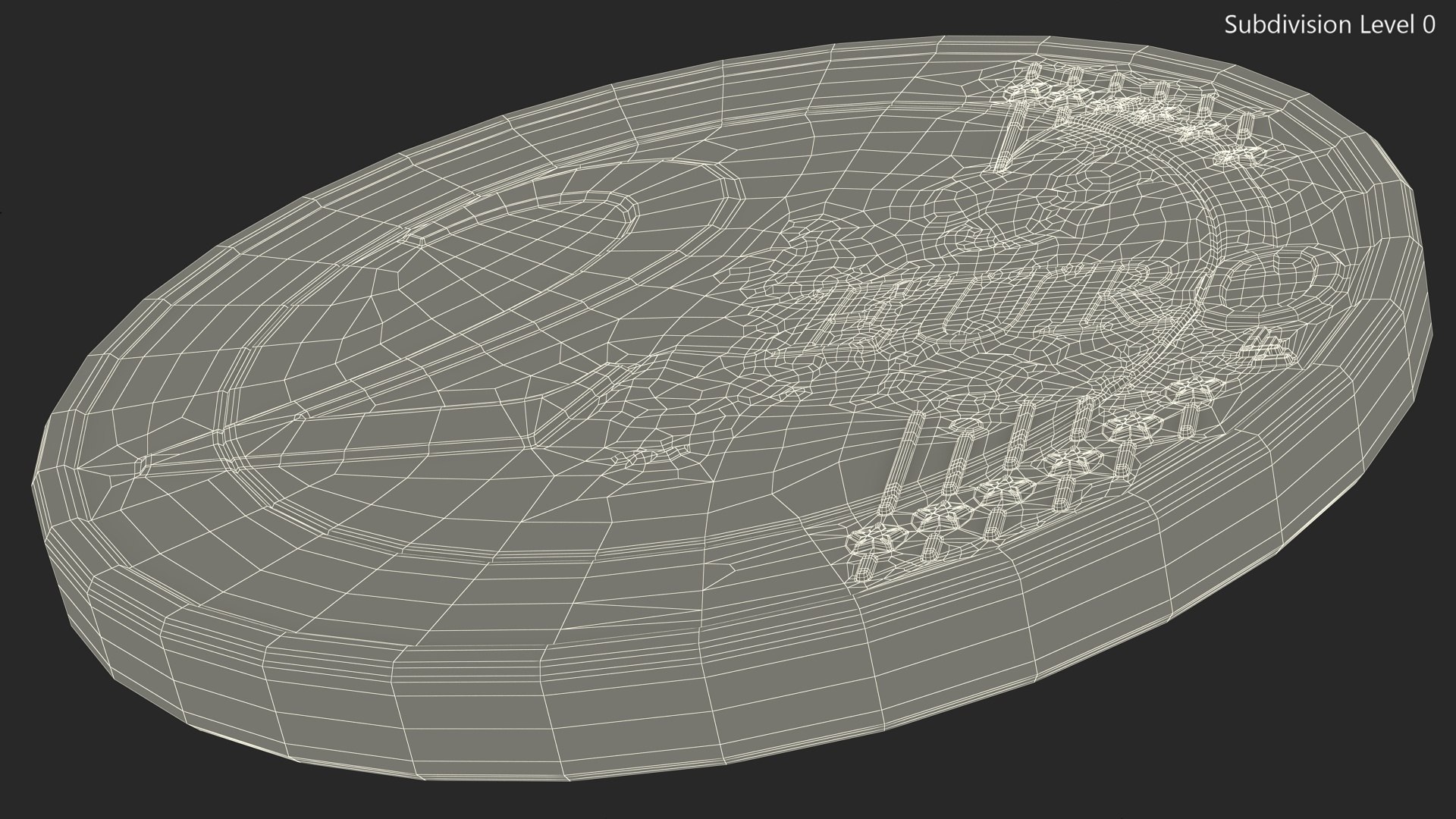 Germany 2 Euro Coin Model - TurboSquid 2143071