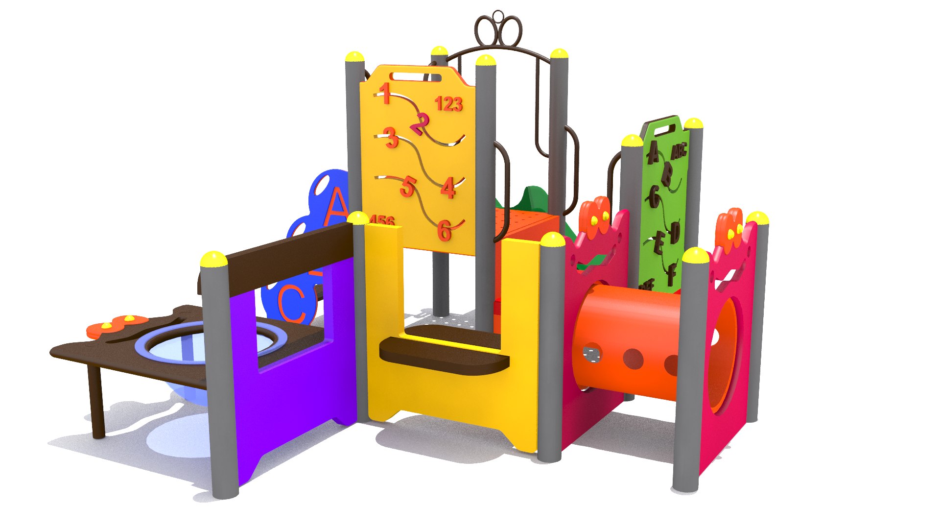 3D MIni Playground - TurboSquid 1810940