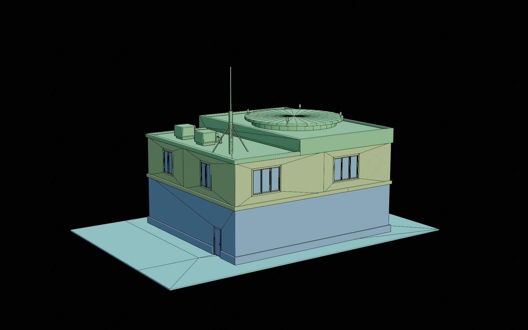 Fire Station City Building 3D Model - TurboSquid 2152330