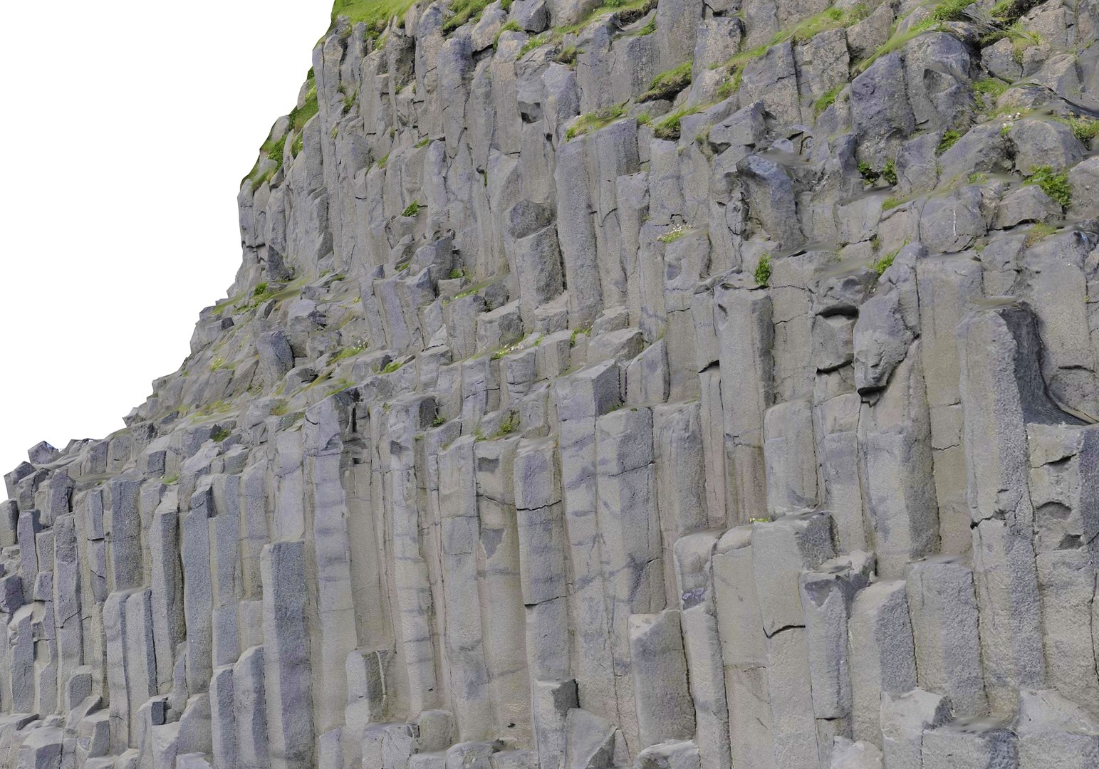 3D iceland basalt cliff cave - TurboSquid 1605704
