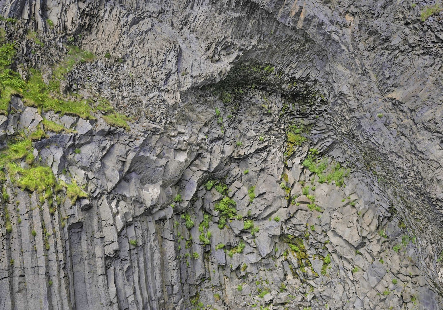 3D iceland basalt cliff cave - TurboSquid 1605704
