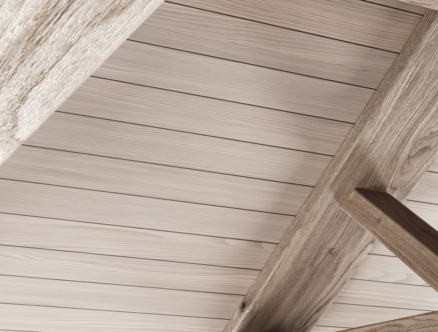 3D Model Wooden Ceiling V12 With Beams - TurboSquid 2285180